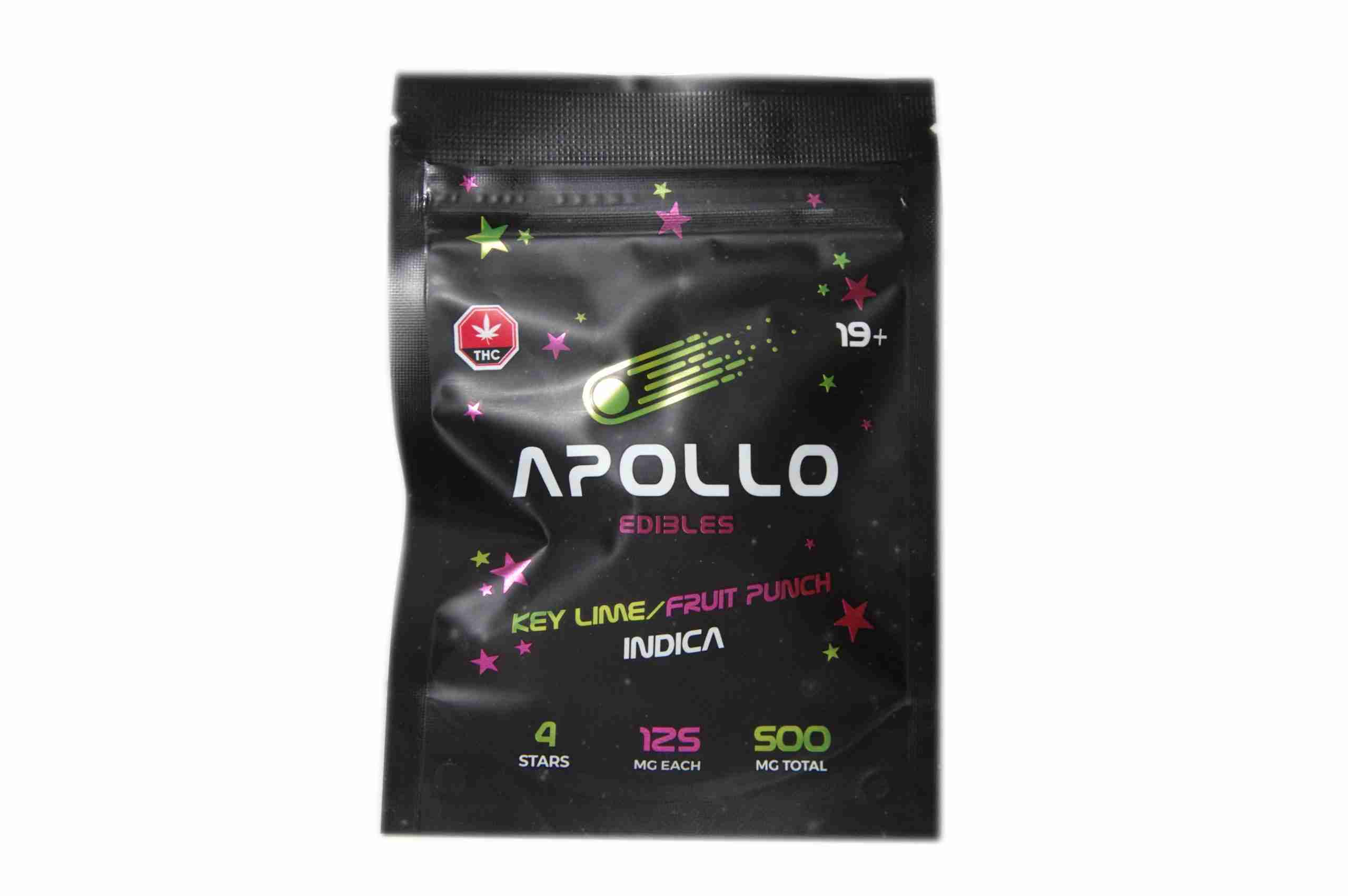 Buy Apollo Edibles – Shooting Stars 500mg THC Indica Online | Cannabis ...